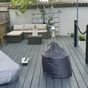 17 Stories Polyester Outdoor Friendly Refillable Classic Bean Bag ...