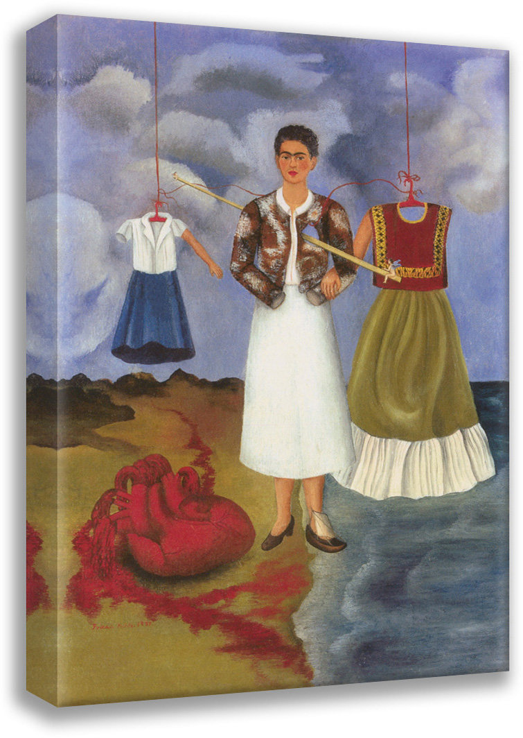 Lark Manor™ Memory (The Heart) by Frida Kahlo Gallery Wrapped Canvas ...
