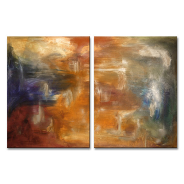 Williston Forge " Smash XVII " by Tristan Scott 2 - Pieces Print on ...