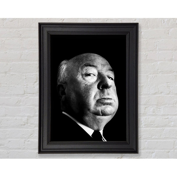 Ebern Designs Alfred Hitchcock Portrait - Single Picture Frame Art ...