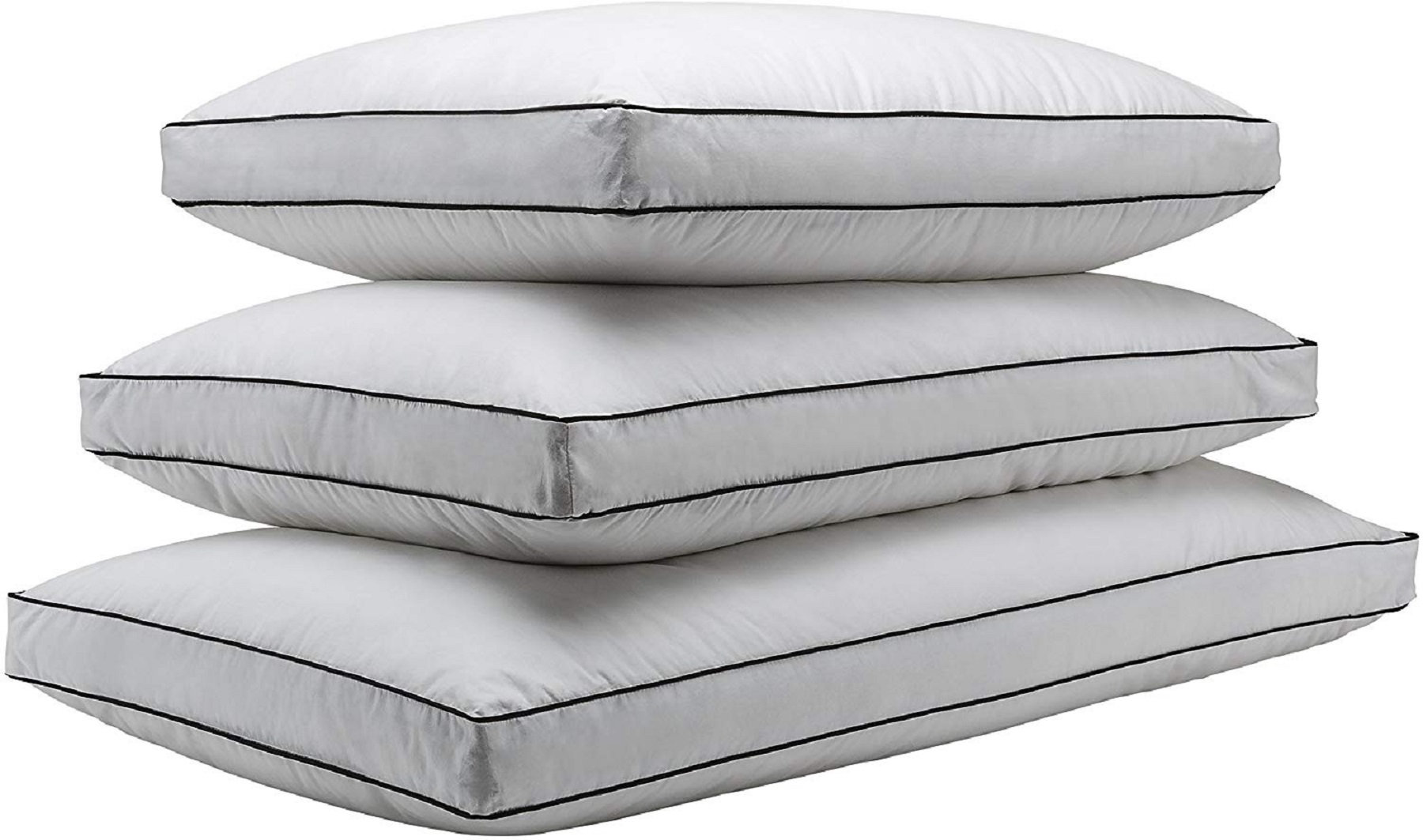 Linen Depot Direct Microfiber Down Alternative Medium Gel Fiber ...