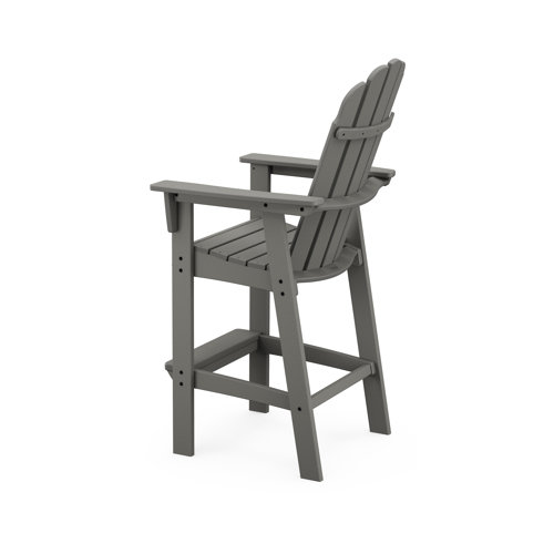 POLYWOOD® Vineyard Curveback Adirondack Bar Chair & Reviews | Wayfair