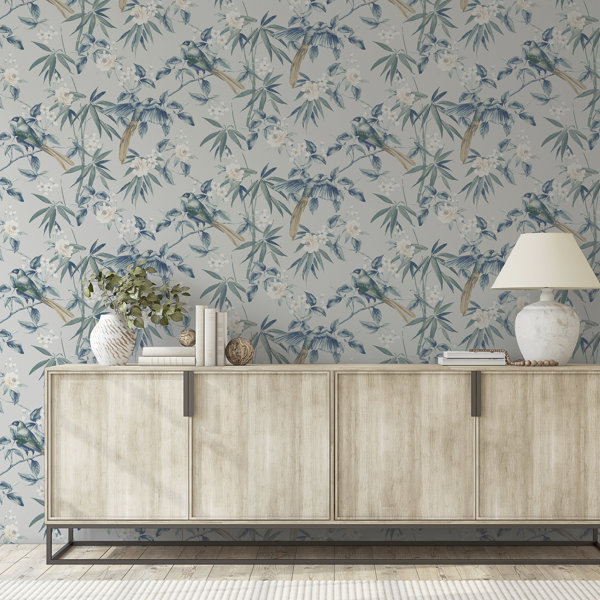 Arthouse Birds 3.28m x 5.3cm Matte Wallpaper Roll | Wayfair.co.uk