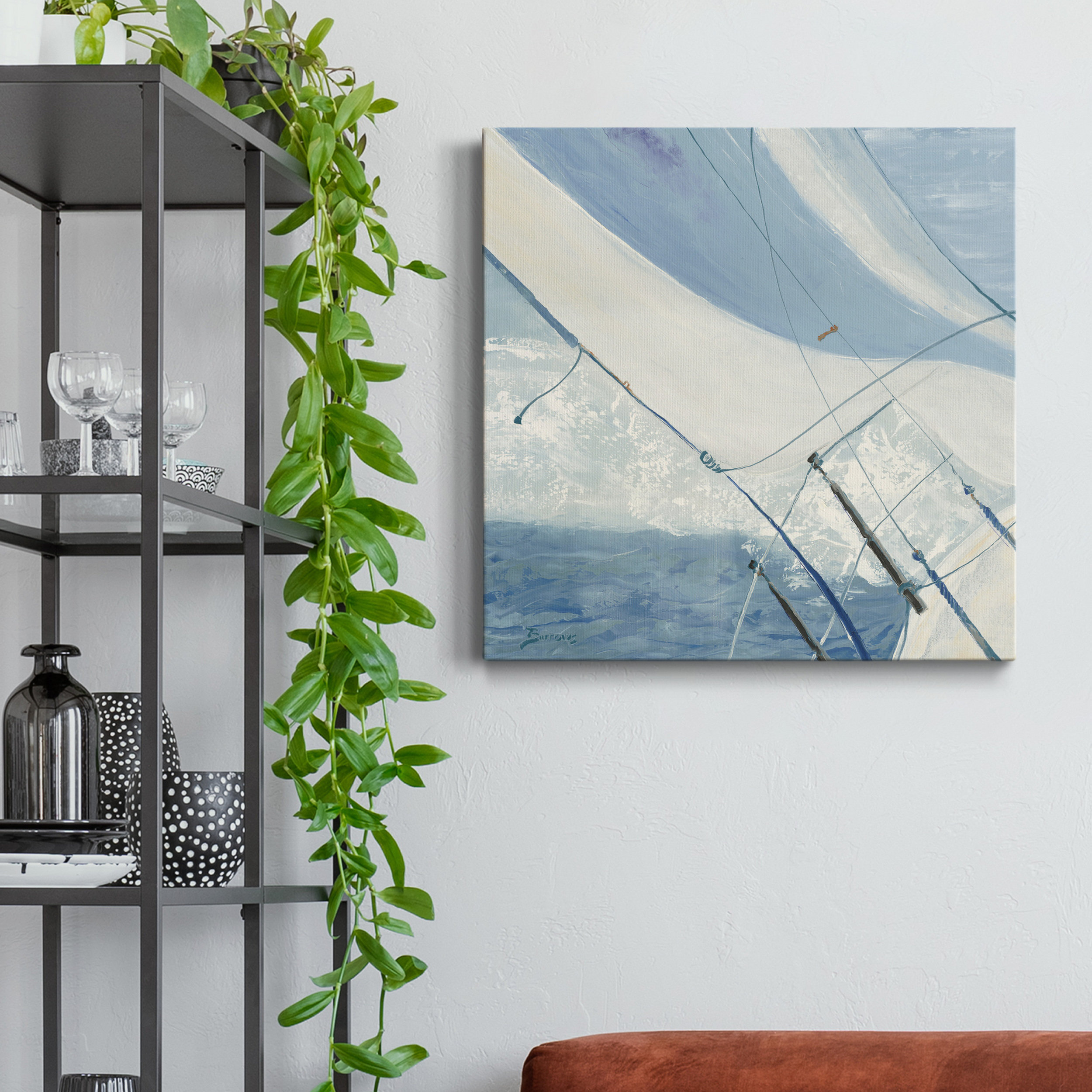 Breakwater Bay Bow Spray-Premium Gallery Wrapped Canvas - Ready To Hang ...