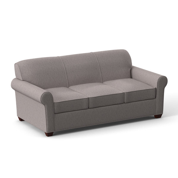 EdgecombeFurniture Finn 83" Rolled Arm Sofa Bed with Reversible ...