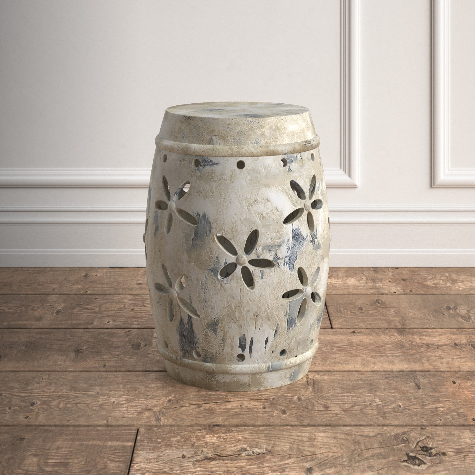 Kelly Clarkson Home Vera Cement Garden Stool & Reviews | Wayfair