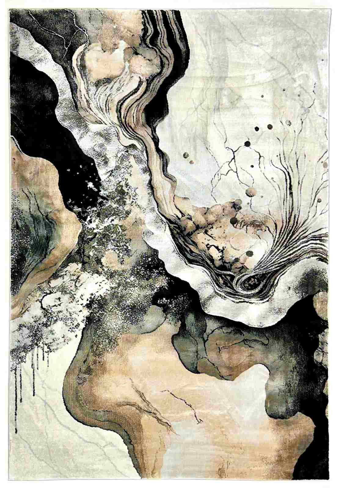 Mercer41 Carleen Rug Design 1111 - Sand | Wayfair