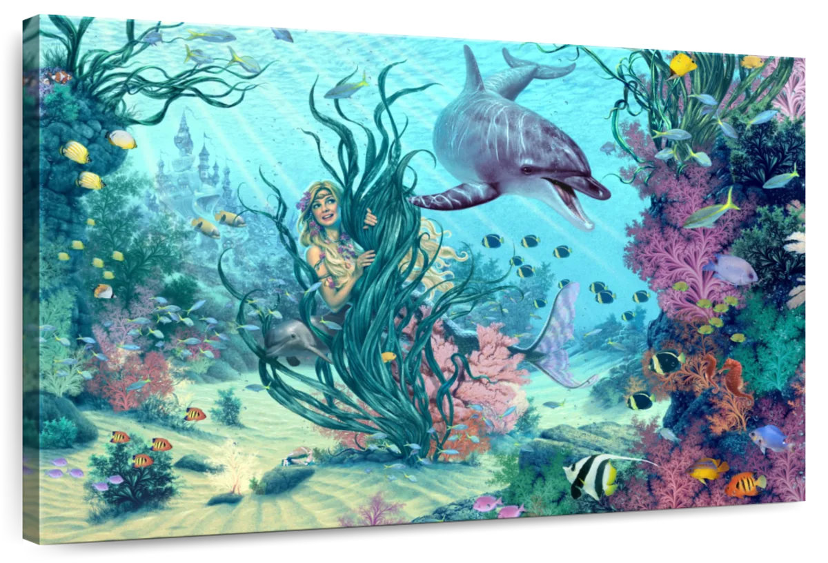 Elephant Stock Mermaid Hide And Seek | Wayfair