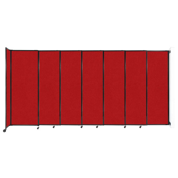 Versare 5' Tall Straightwall Sliding Wall-Mounted Partition | Wayfair
