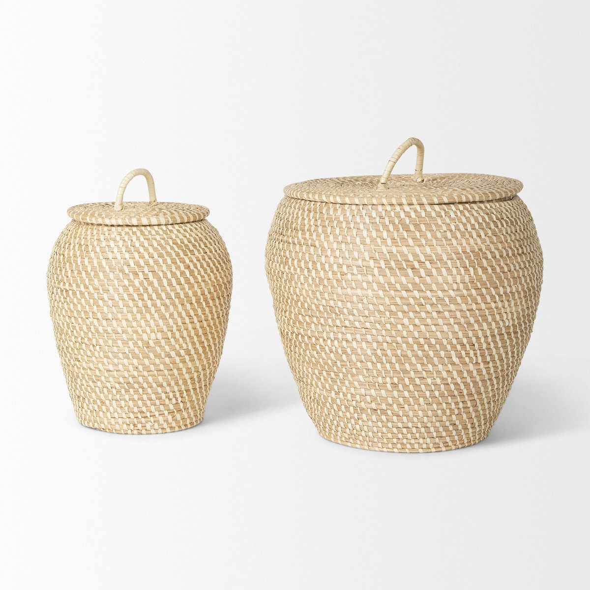 Bayou Breeze Box Seagrass General Basket Set & Reviews | Wayfair