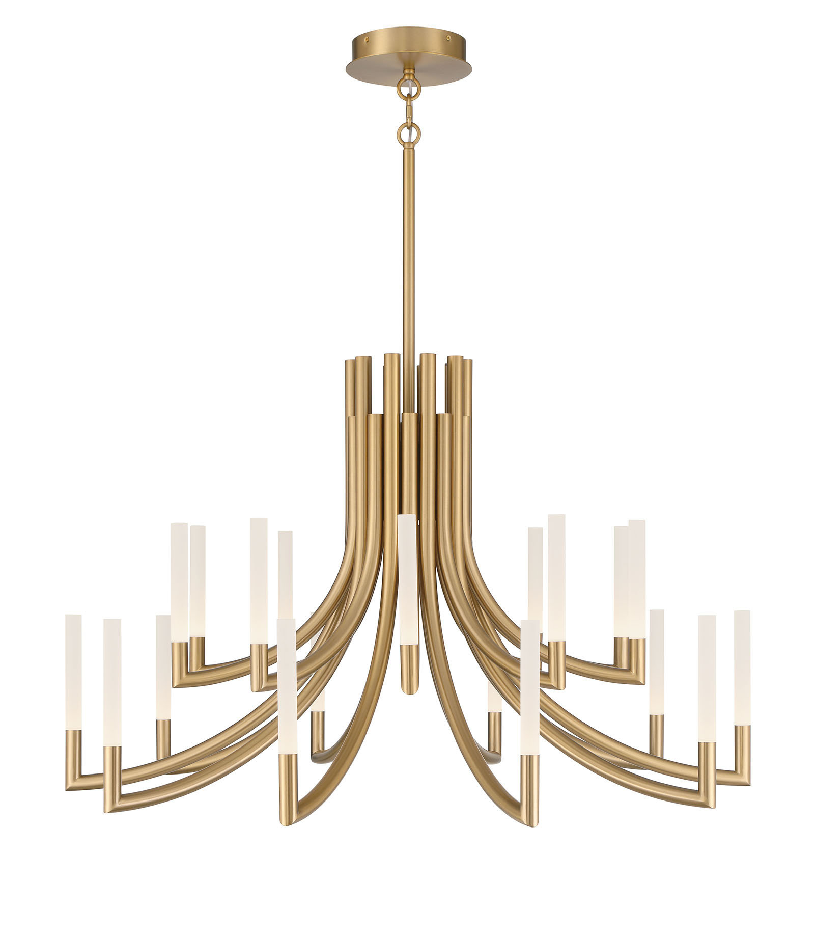 Eurofase Olette 20L 42" Frosted Chandelier | Wayfair