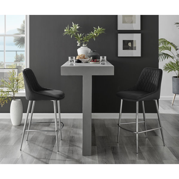 East Urban Home Jute Luxury Breakfast Bar Stool & Reviews | Wayfair