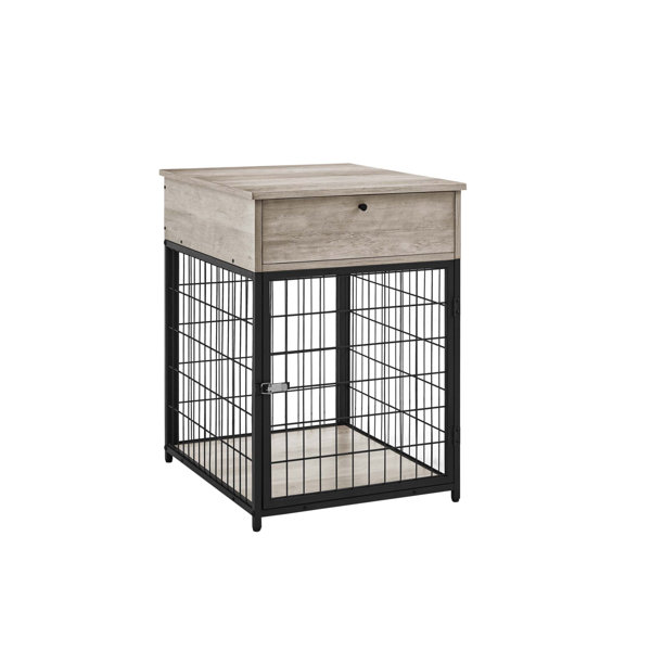 Tucker Murphy Pet™ Furniture Style Wood Dog Crate End Table With ...