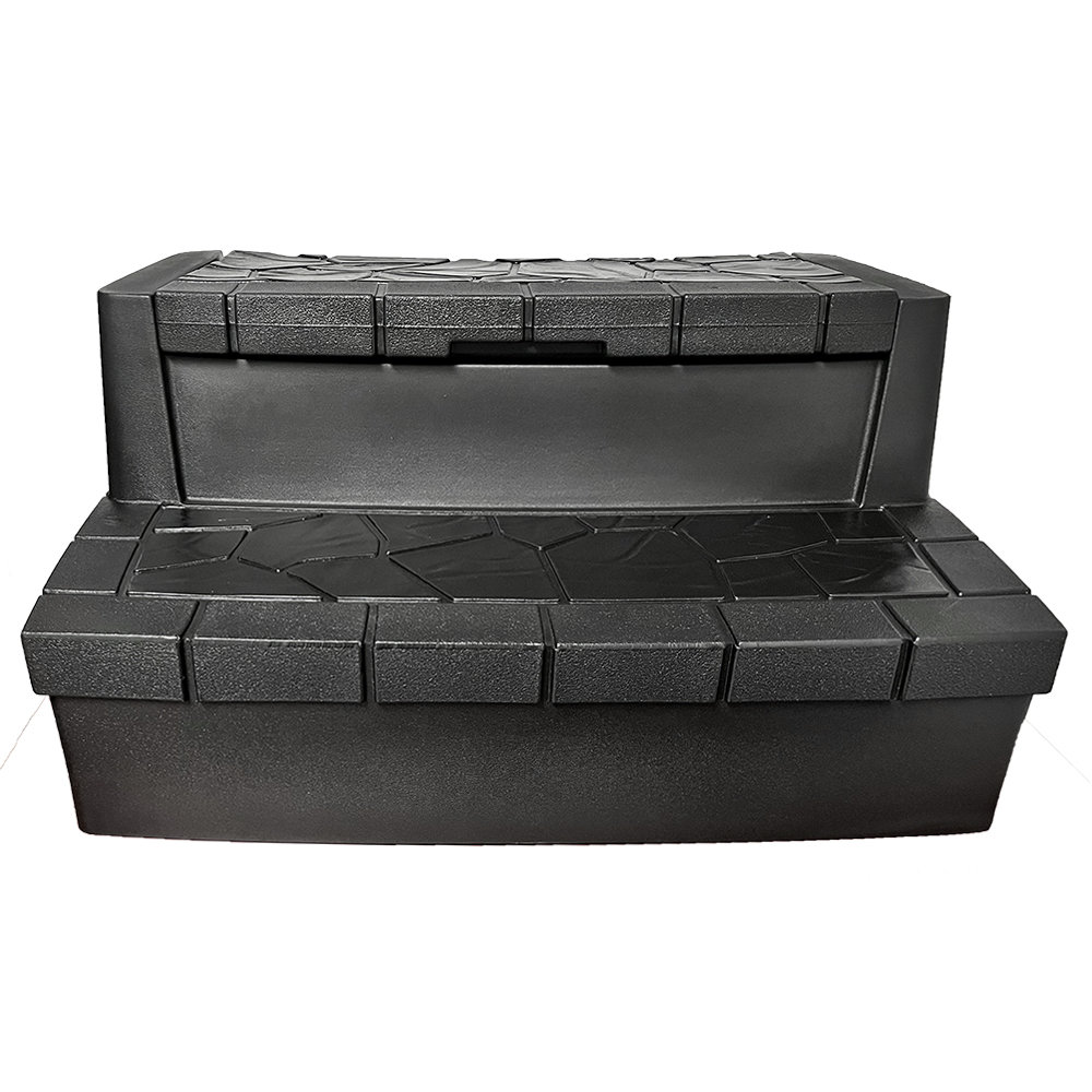 AquaRest Spas, powered by Jacuzzi® pumps Deluxe Storage Step & Reviews ...