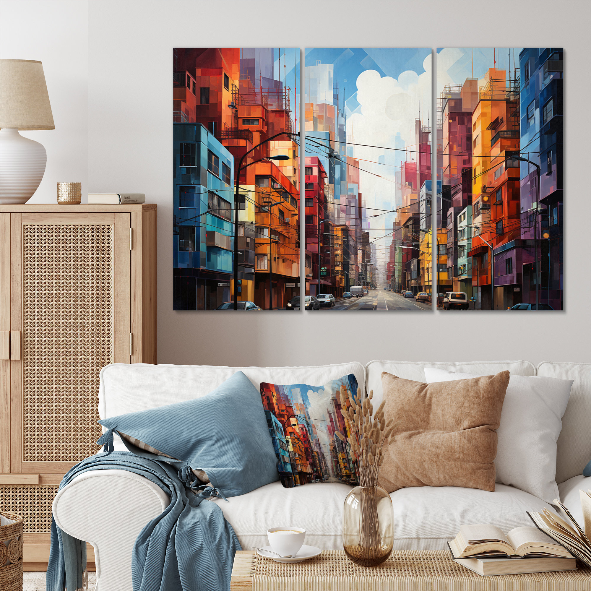 Winston Porter Surrealism City III - Abstract Realism Wall Decor Set ...
