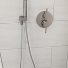 Delta Modern Raincan Round Shower System, Rain Shower Head with ...