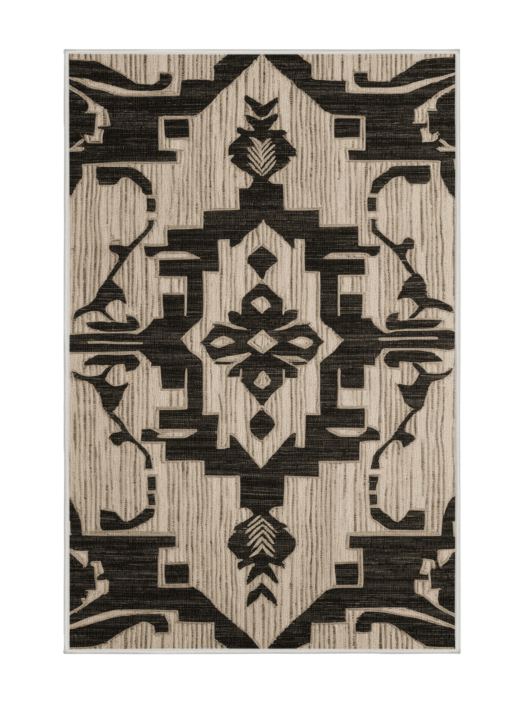 Dakota Fields Washable Kapa Patterns Hawaiian Area Rug | Wayfair