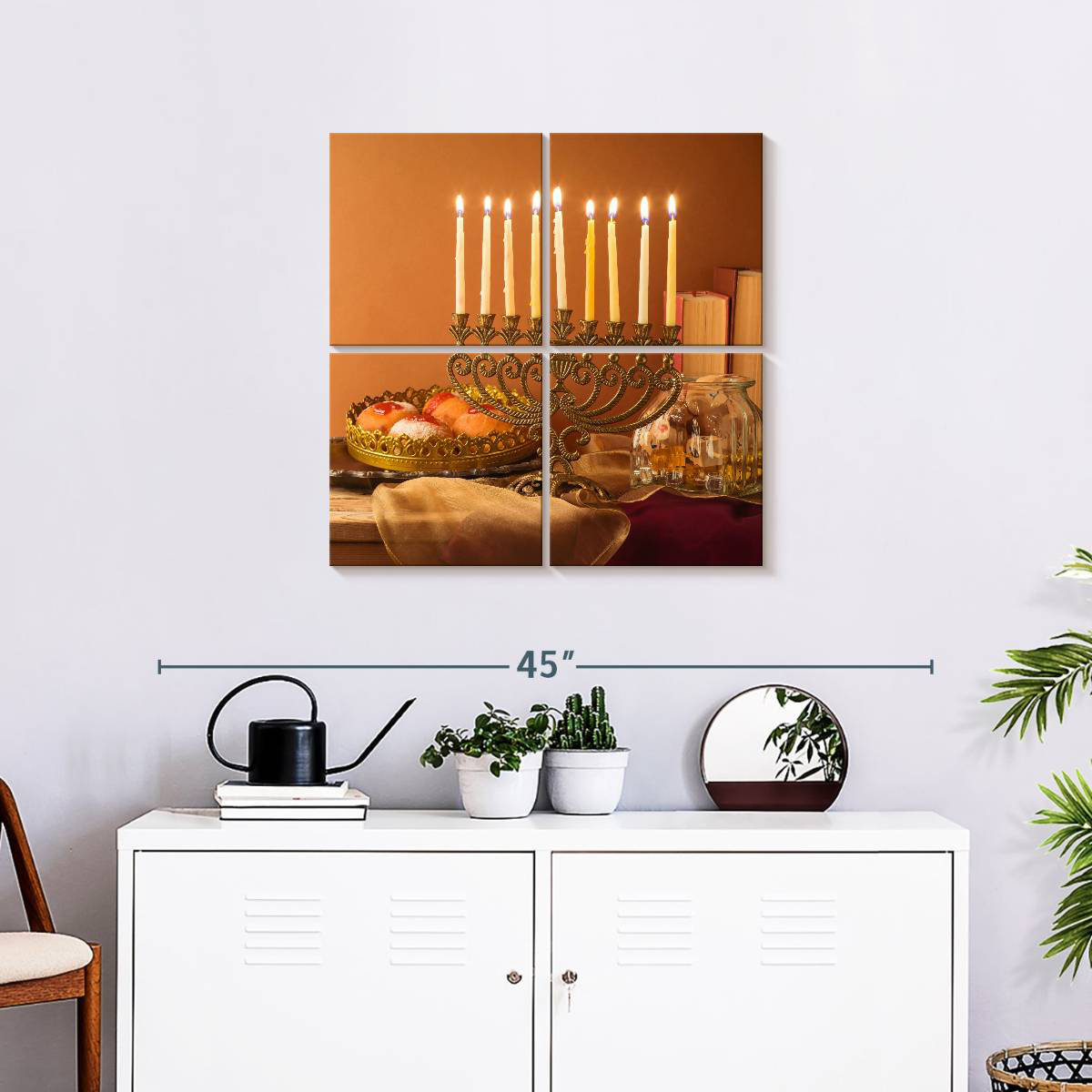 The Holiday Aisle® Lelend Celebrating Hanukkah | Wayfair