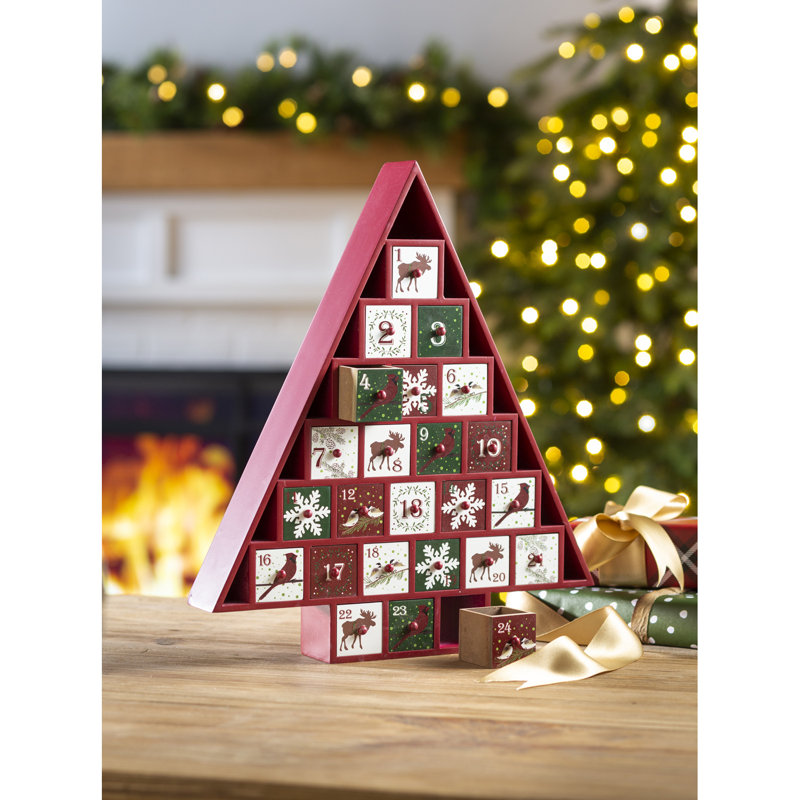 The Holiday Aisle® Christmas Advent Calendar Tree | Wayfair