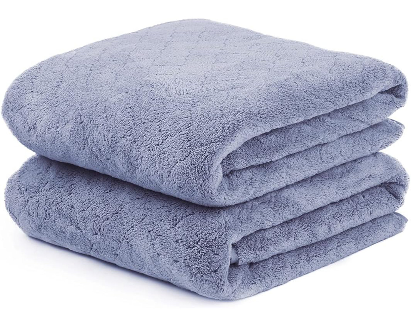 LUCULY Bath Towel 2 Pack(30" x 60"), Oversized Thick Towels, Soft ...