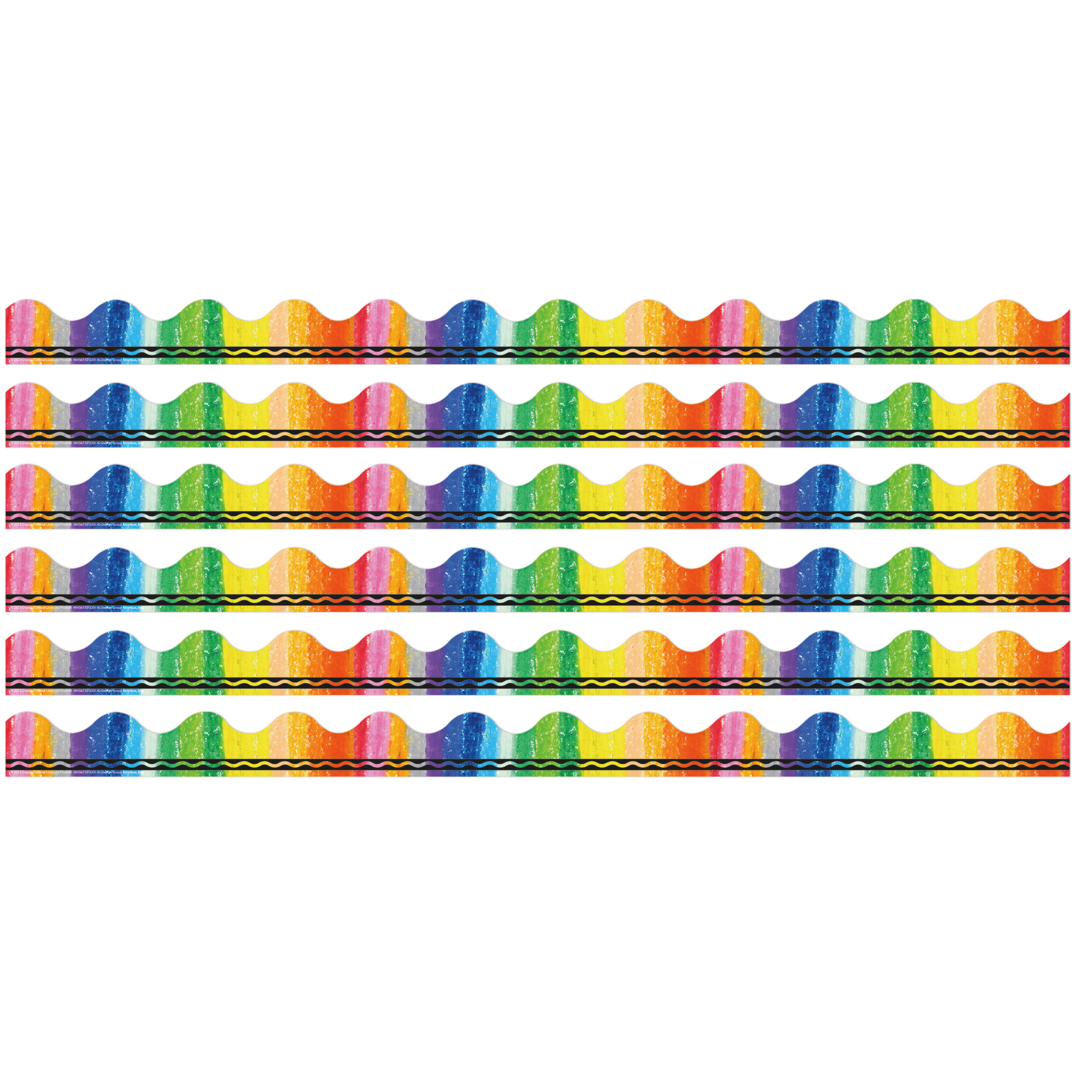 Eureka Classroom Crayola Rainbow Deco Trim | Wayfair