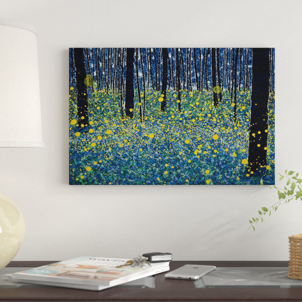 East Urban Home 'Luminous' Print on Canvas | Wayfair