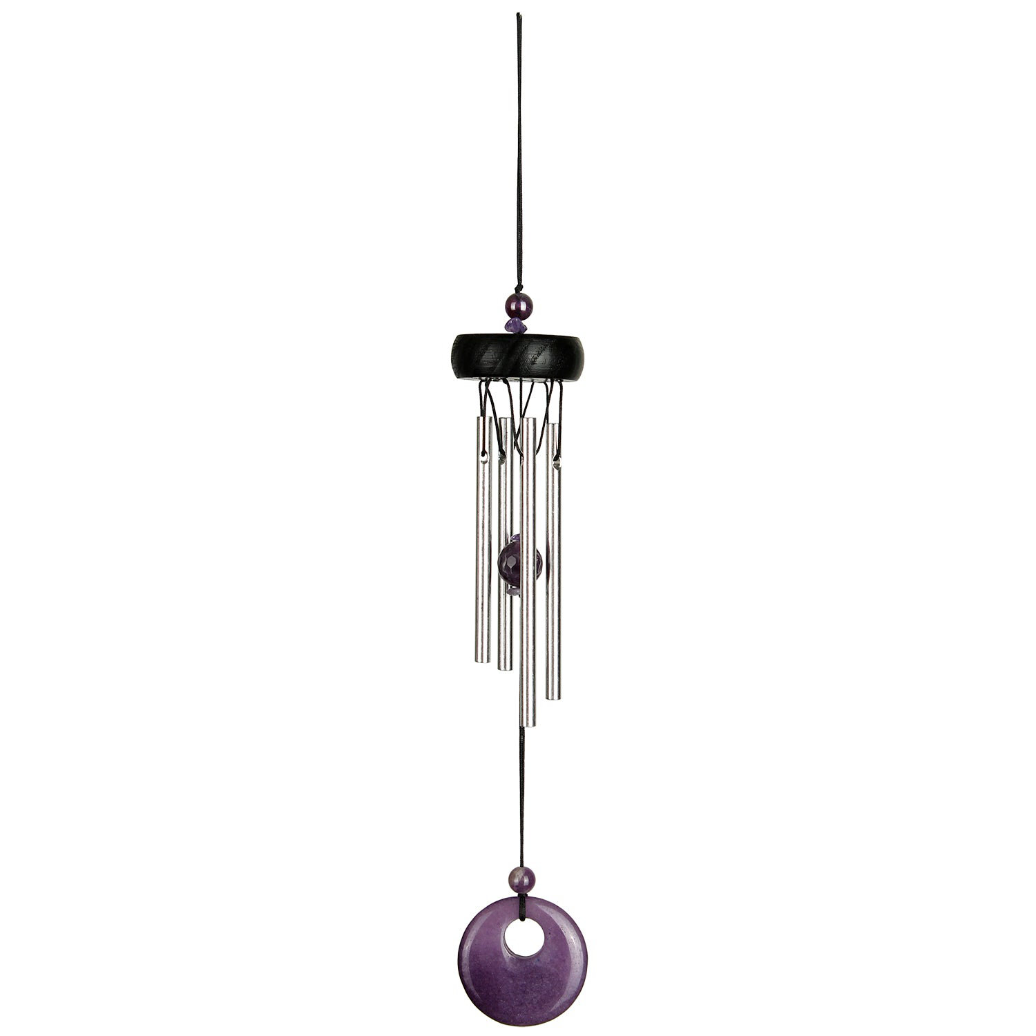 Woodstock Chimes Precious Stones - Amethyst Wind Chime & Reviews | Wayfair