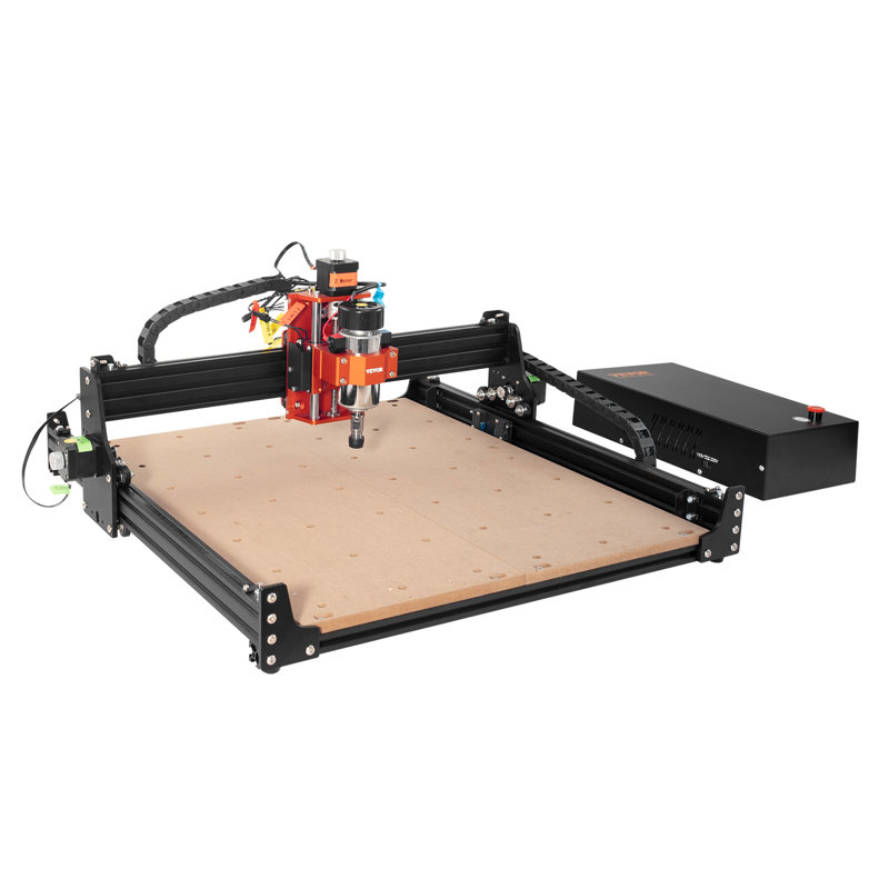 VEVOR CNC Router Machine, 300W, 3 Axis GRBL Control Wood Engraving ...