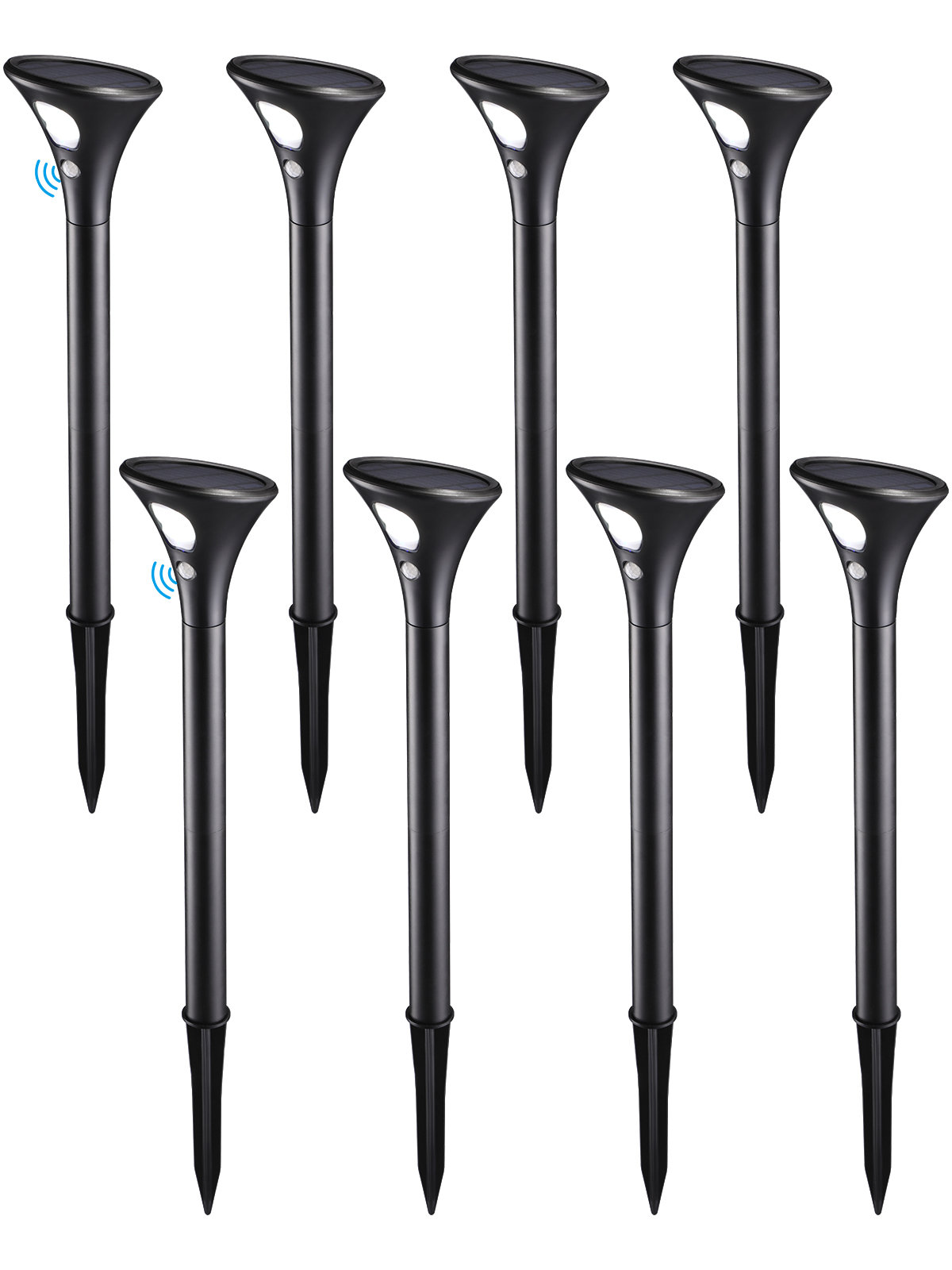 LEDVANS Led Solar Pathway Landscape Light, Motion Sensor, Lighting ...