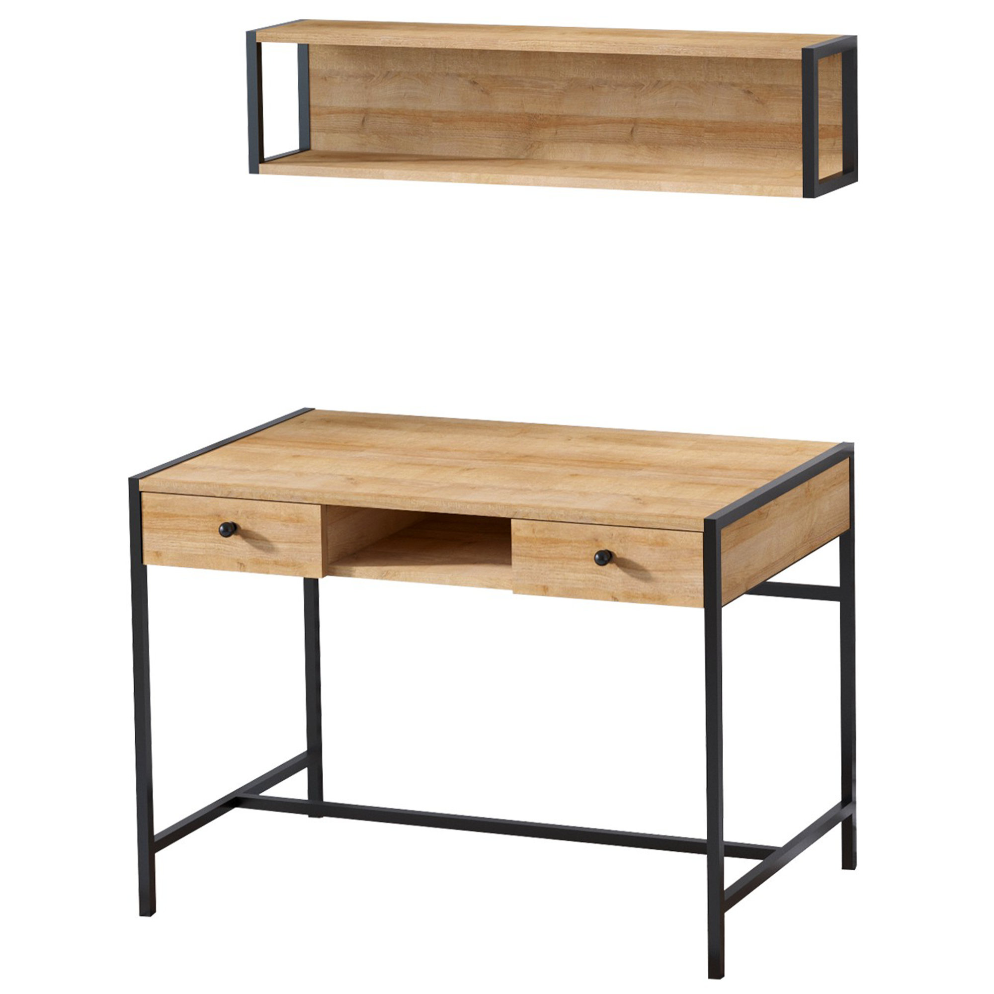 17 Stories Khalayah Computer Desk | Wayfair
