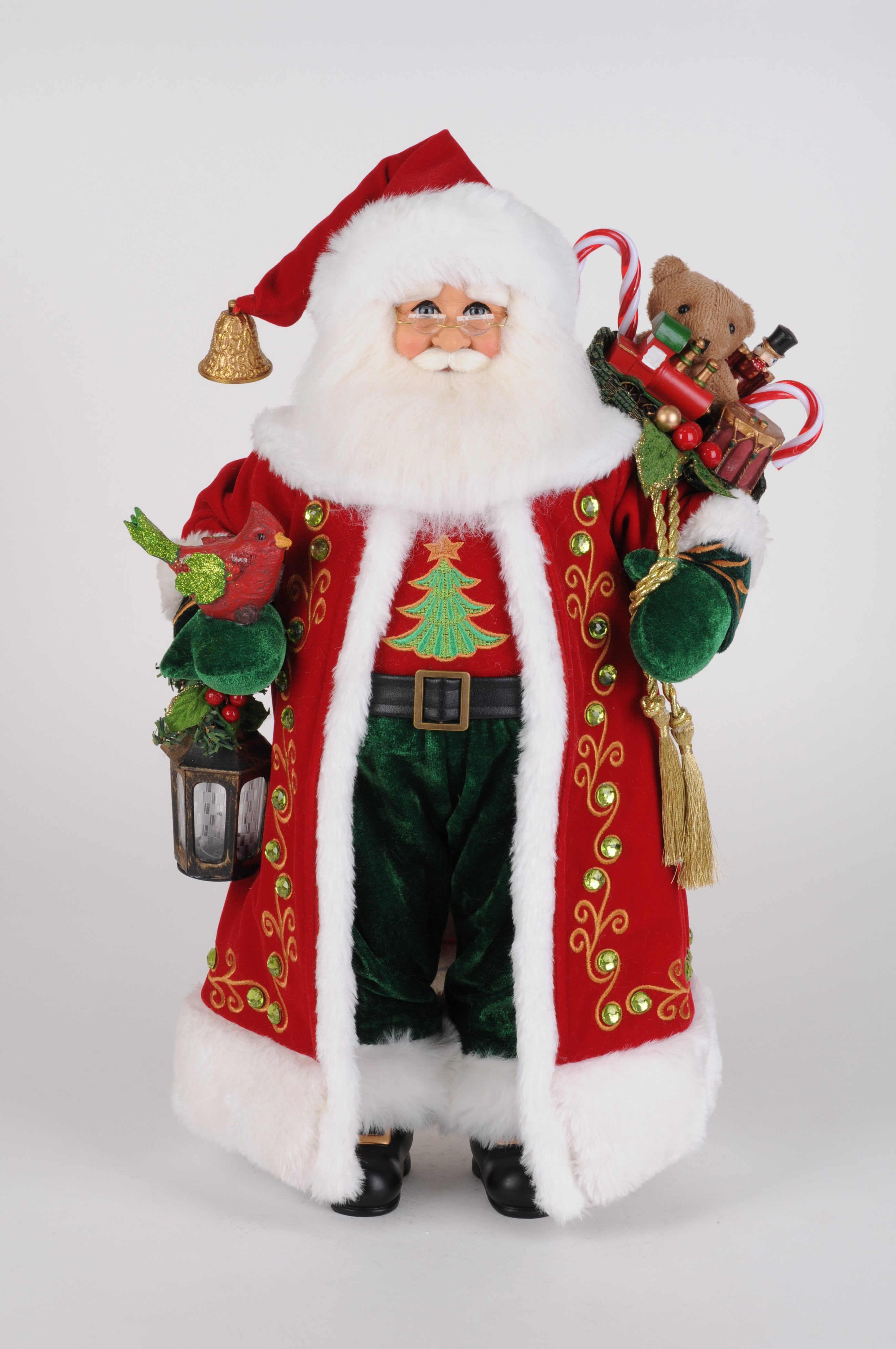 Karen Didion Originals Lighted 'O' Tannebaum Santa - Wayfair Canada