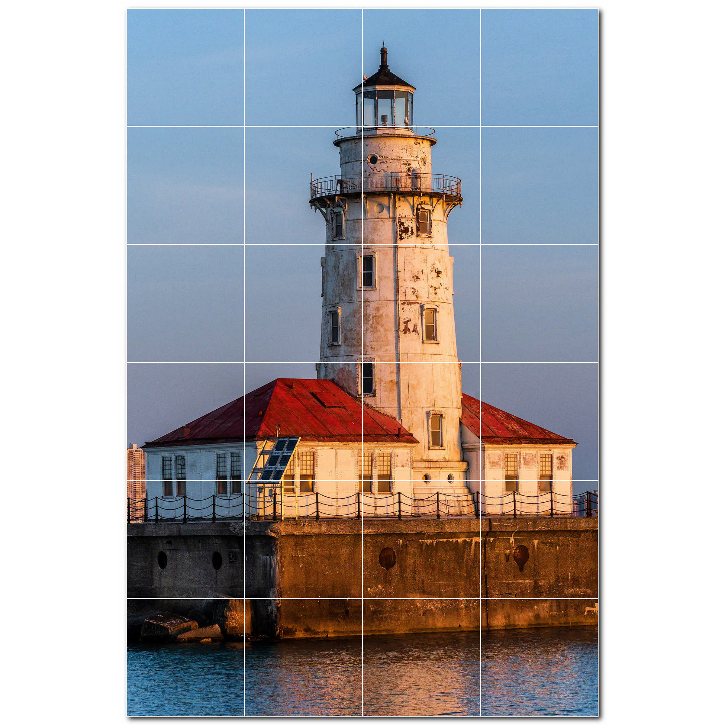 Picture-Tiles.com Lighthouse Photo 6 x 6 | Wayfair