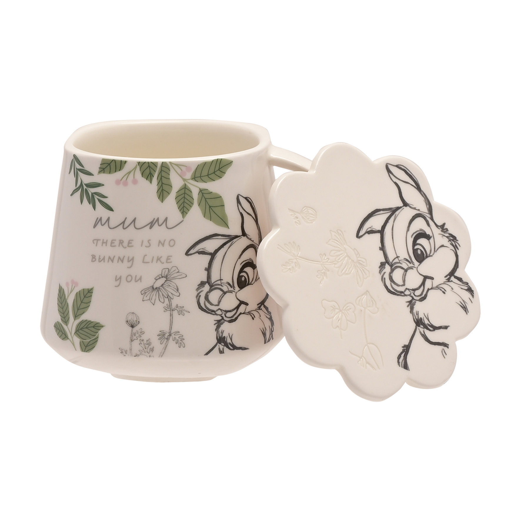 Disney Forest Friends Thumper Mug & Coaster Set 'Mum' | Wayfair.co.uk