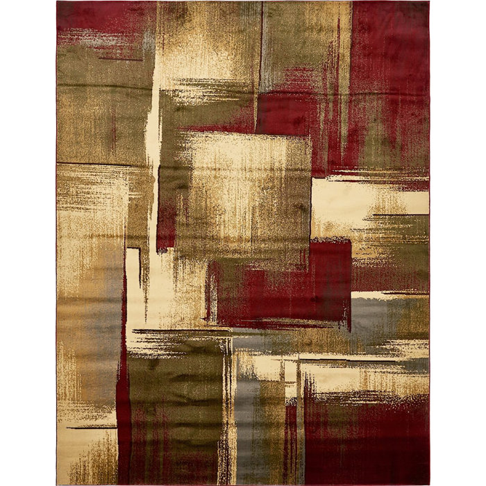 Orren Ellis Ivetta Abstract Rug & Reviews | Wayfair