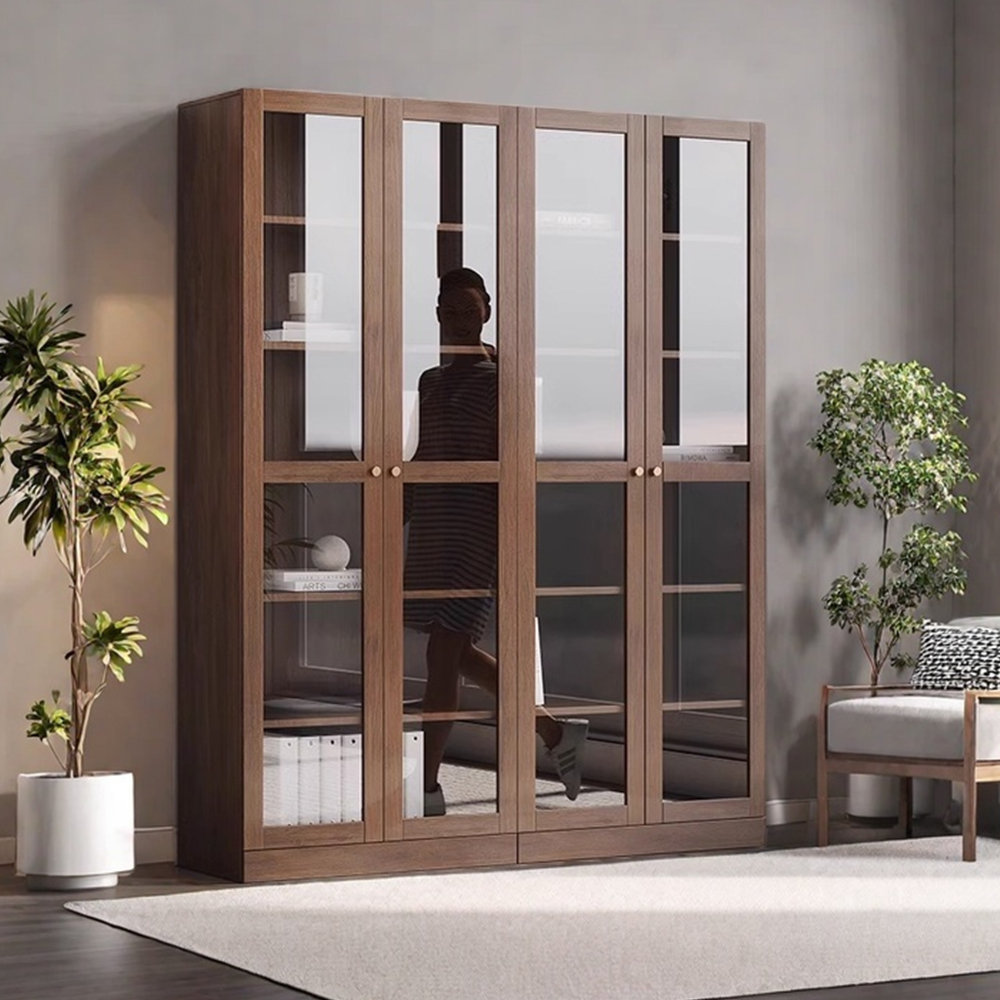 Kaoloupin Modern solid wood high appearance level bookcase | Wayfair