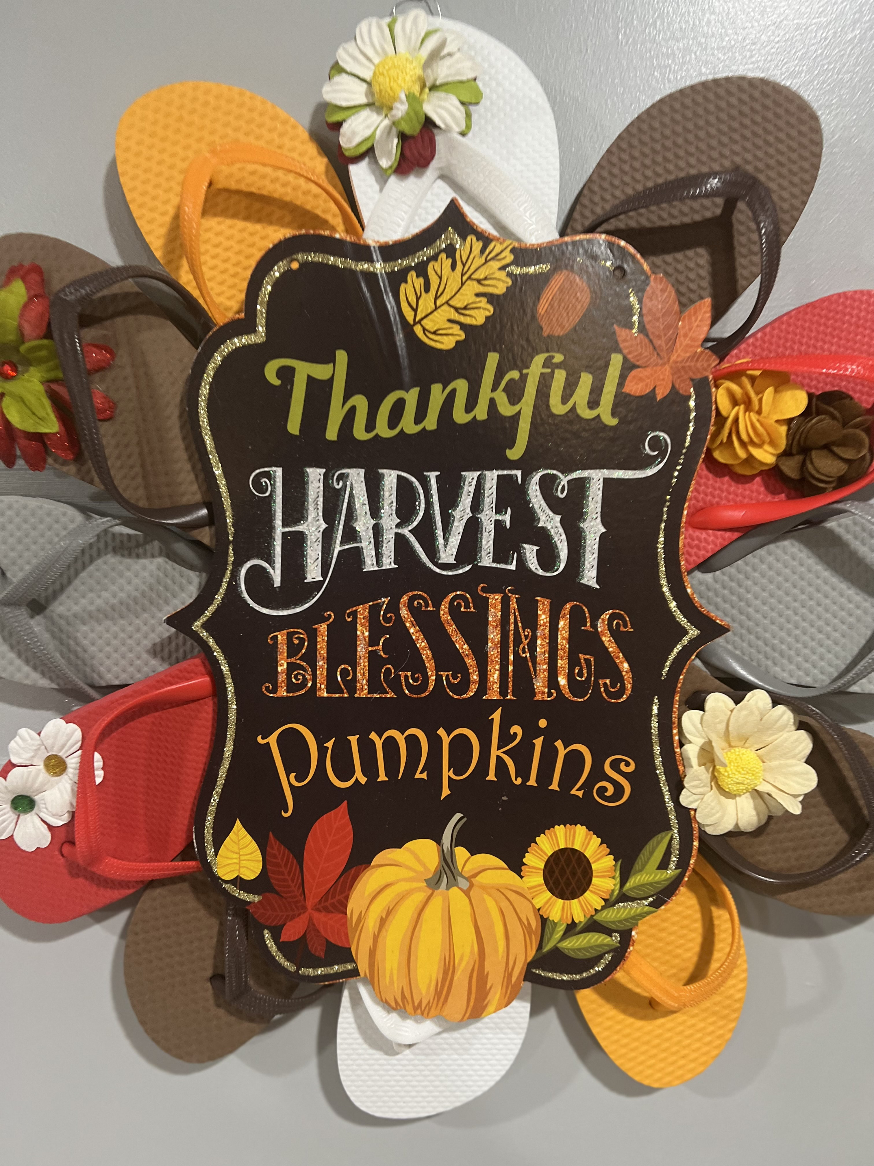 Poppys Blossom Fall Home Wreath | Wayfair