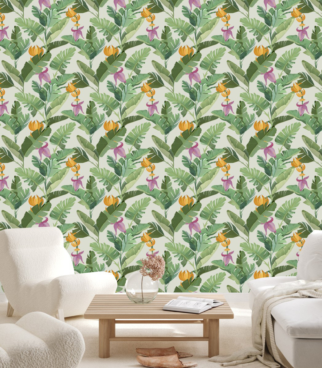 Bay Isle Home™ Kimorah Peel & Stick Floral Wallpaper - Wayfair Canada