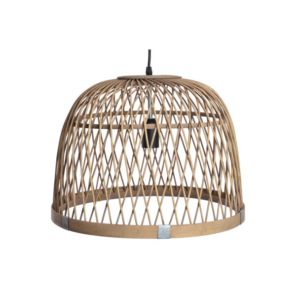Bay Isle Home Akhtari 1 - Light Brown Dome Pendant | Wayfair.co.uk