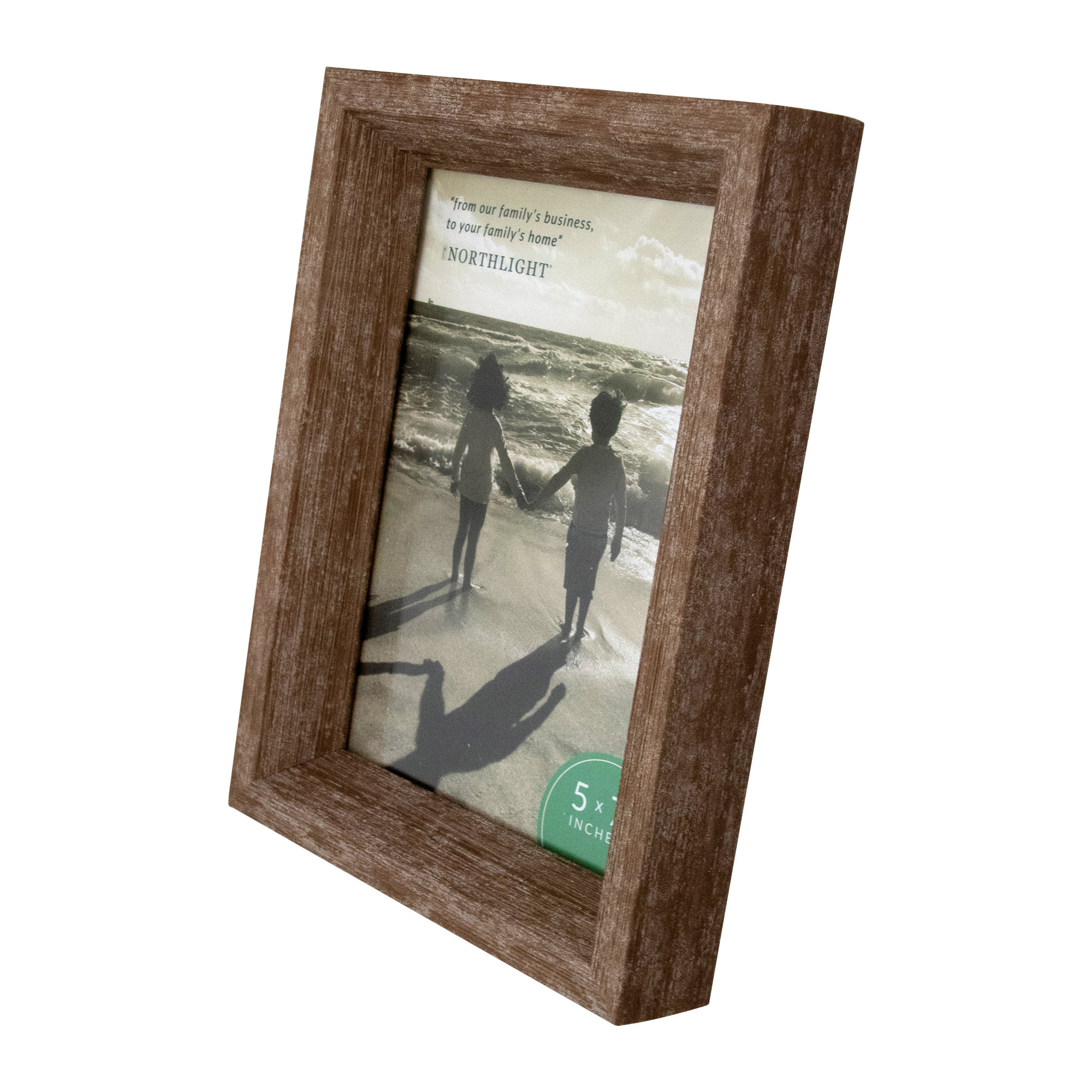 Northlight Seasonal Classical Rectangular PhotoPicture Frame - Brown ...