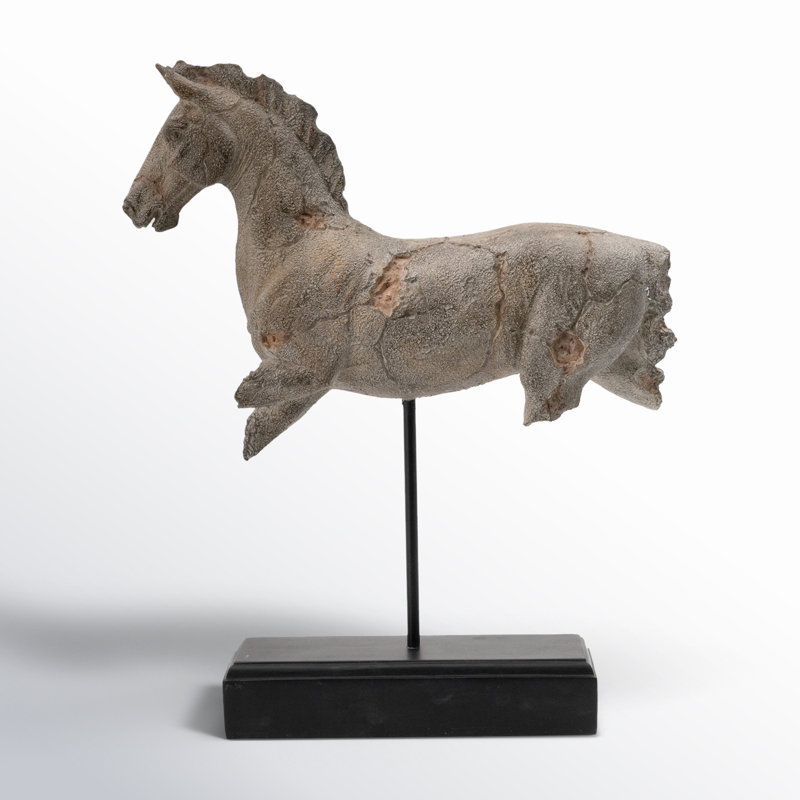 Birch Lane™ Lionel Horse Animals Figurine / Sculpture & Reviews | Birch ...