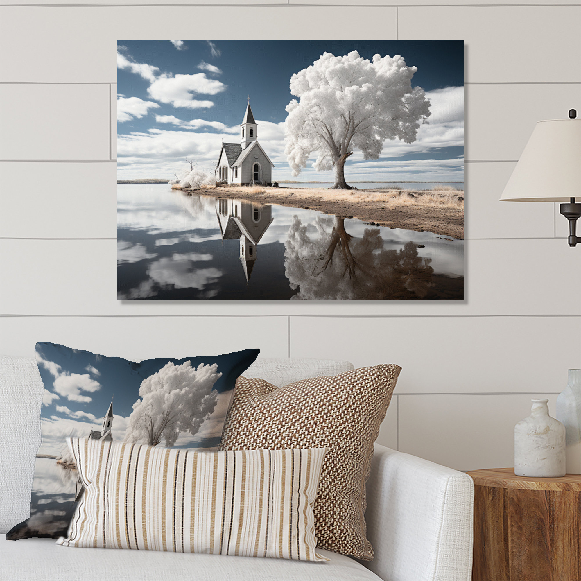 Dovecove Landscape Church Sacred Reflections II - Spiritual Metal Wall ...