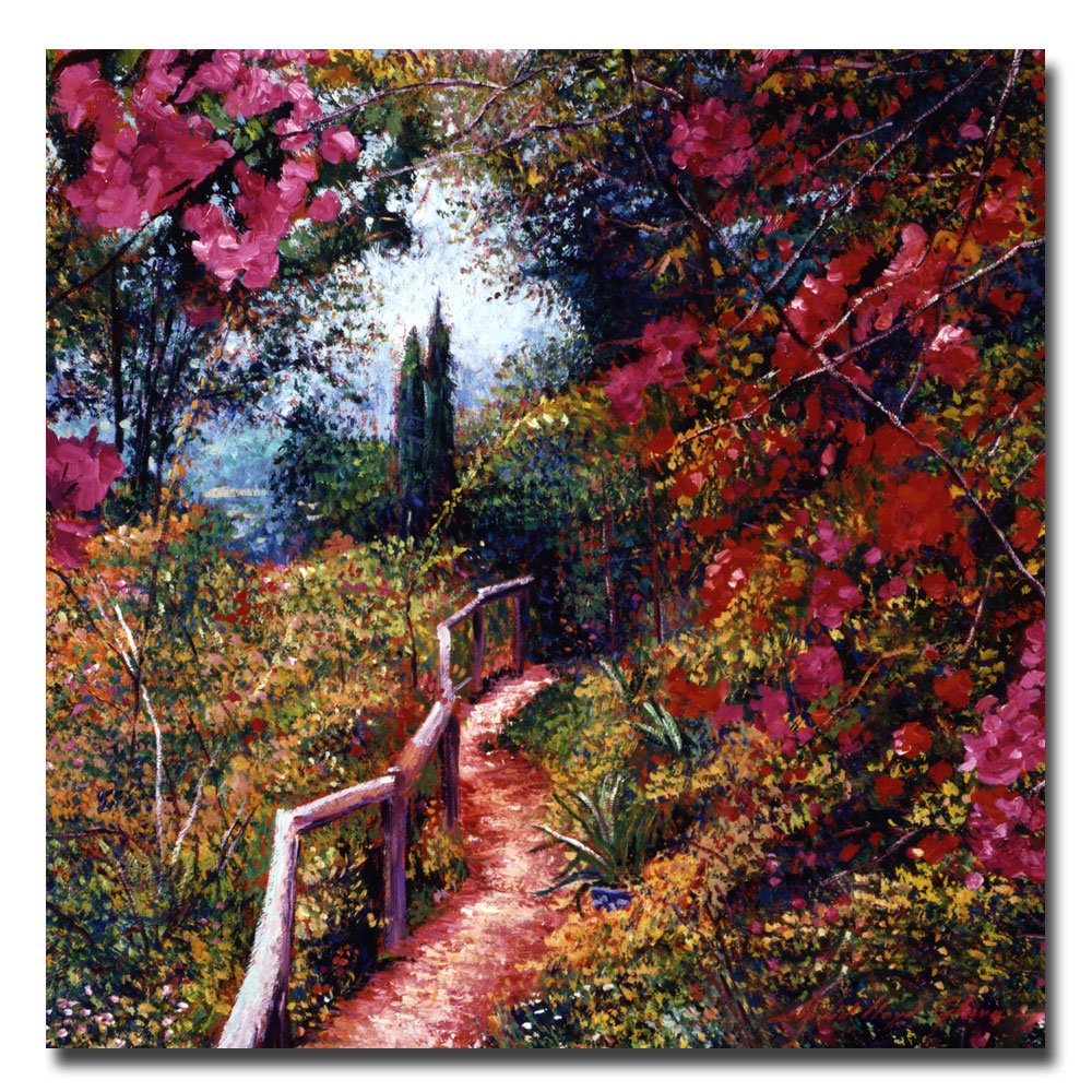 Millwood Pines "Bougainvillea Trail" by David Lloyd Glover Painting ...
