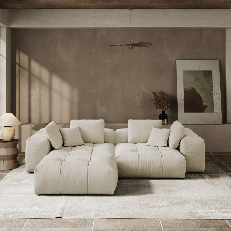 Hokku Designs Modular Sectional Sofa Couch, Oversized Free Combination ...