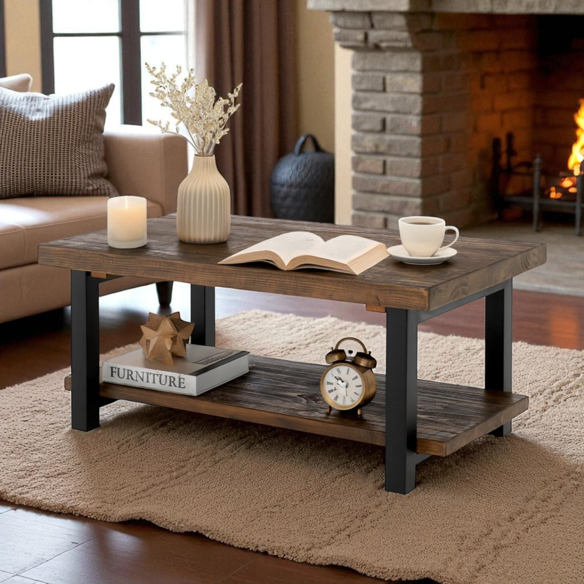 Trent Austin Design® Rundell Pomona Rustic Industrial Modern Vintage ...