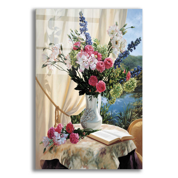 Red Barrel Studio® Dickinson By The Pond On Plastic / Acrylic by Robin ...