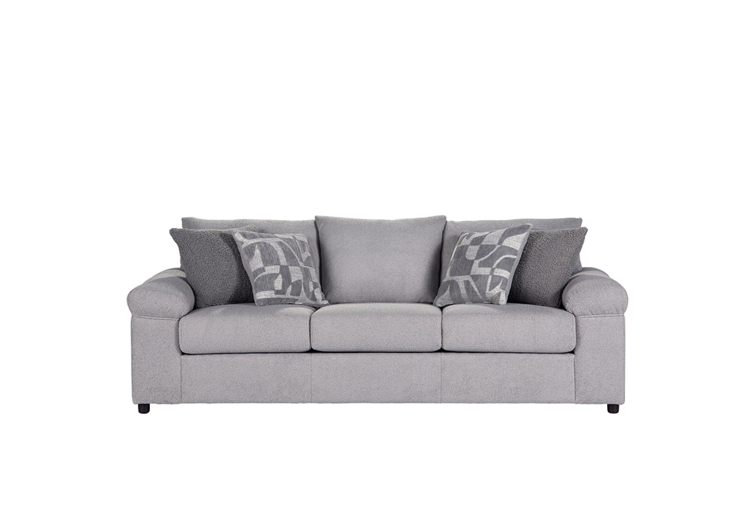 Ebern Designs Casale 93" Upholstered Sofa - Cush Nickel/Kali Shadow ...