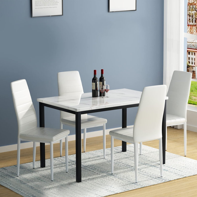 Latitude Run® 5 - Piece Dining Set & Reviews | Wayfair