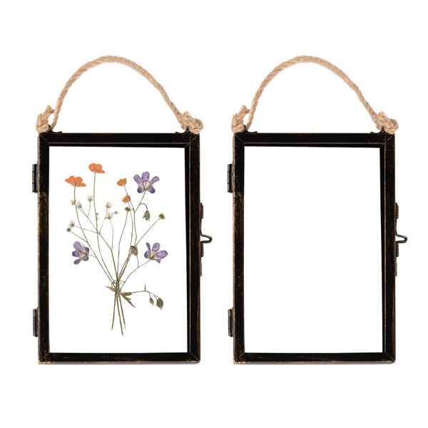 Nicola Spring Metal Shadow Box Picture Frame - Set of 2 | Wayfair.co.uk