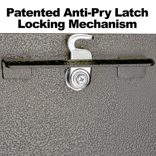 Mail Boss Locking Post Mounted Mailbox & Reviews | Wayfair