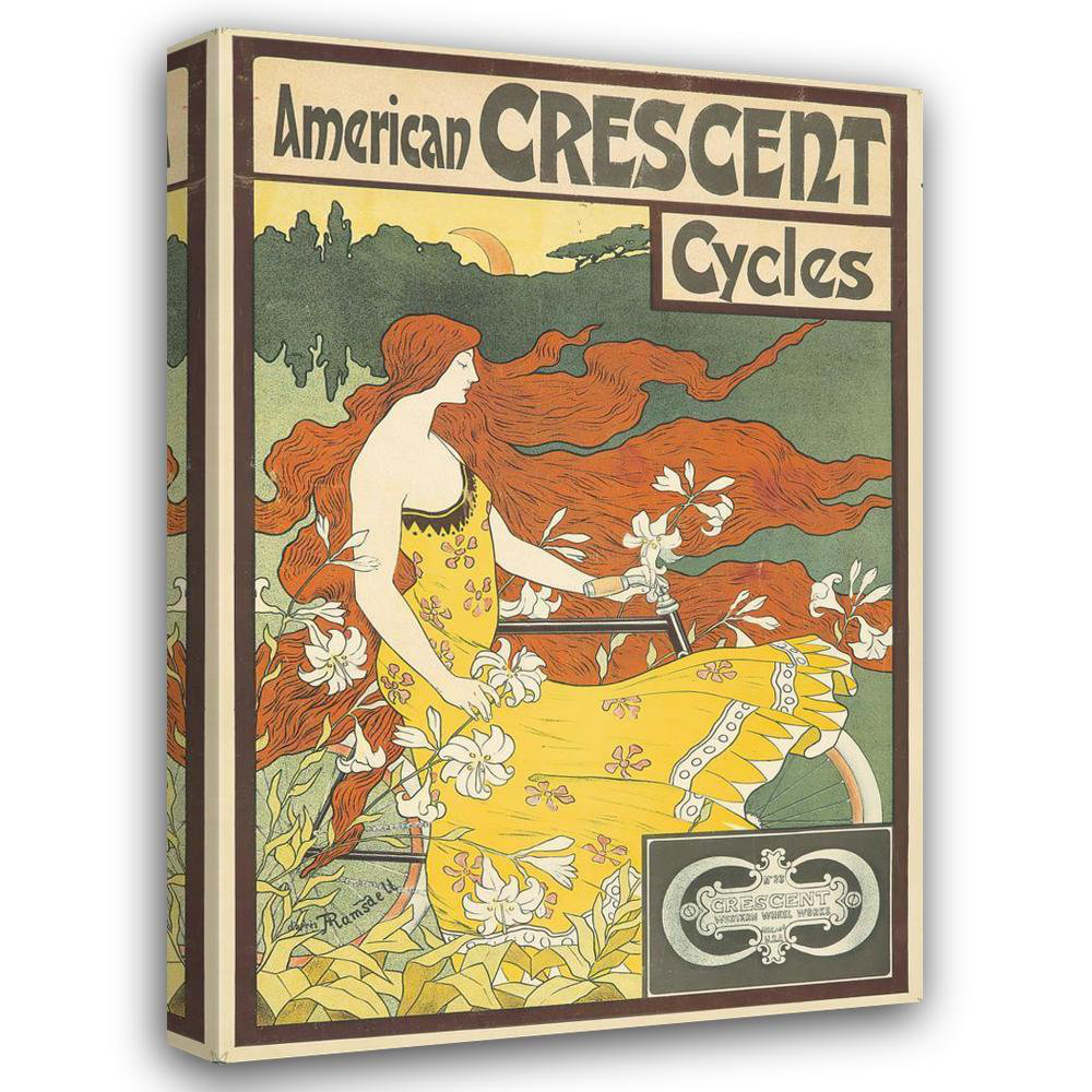 Alcott Hill® "American Crescent Cycles" by Frederick Winthrop Ramsdell ...